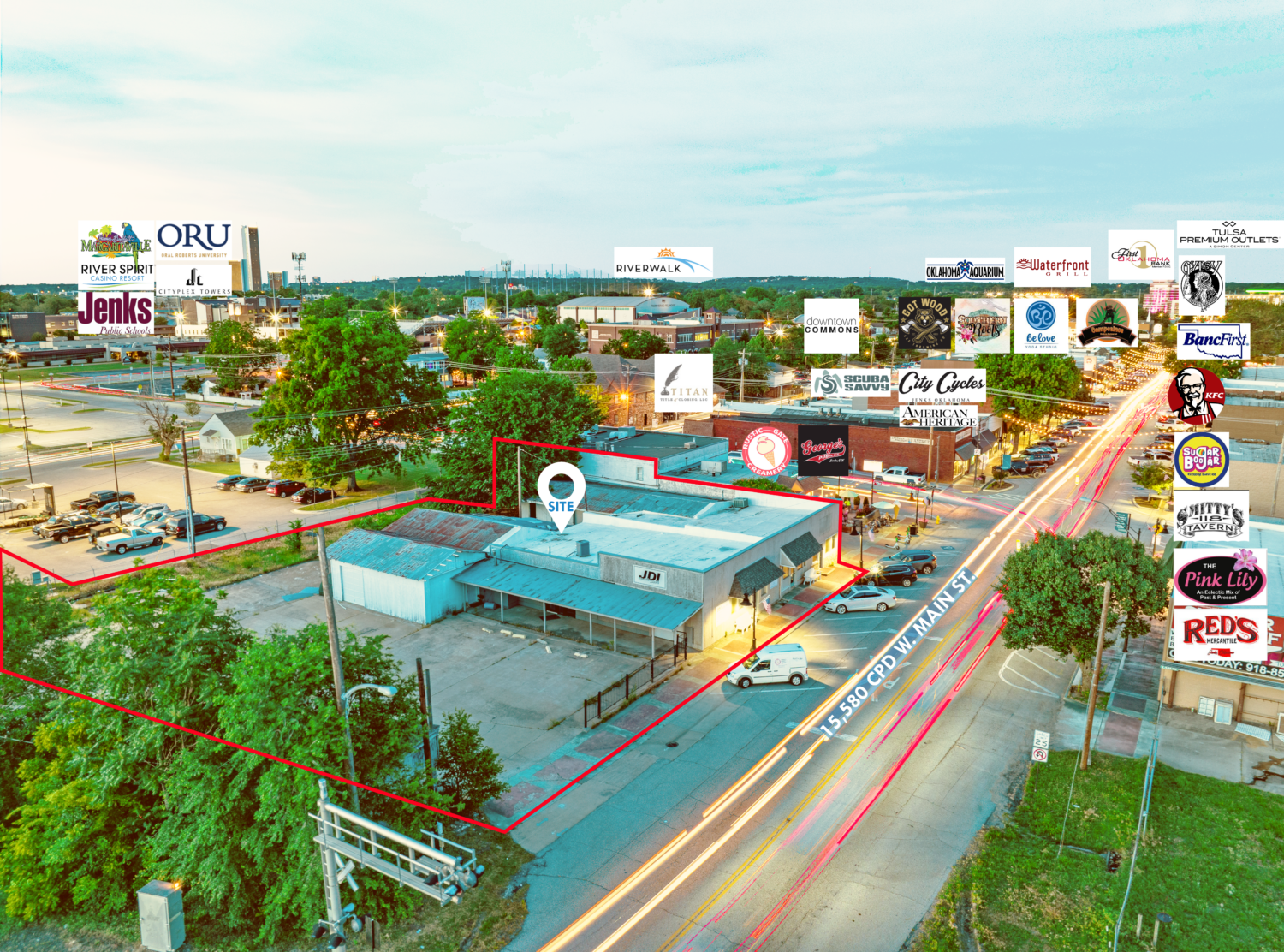 Main Street Jenks Mixed Use Project - For Lease - Paine & Associates
