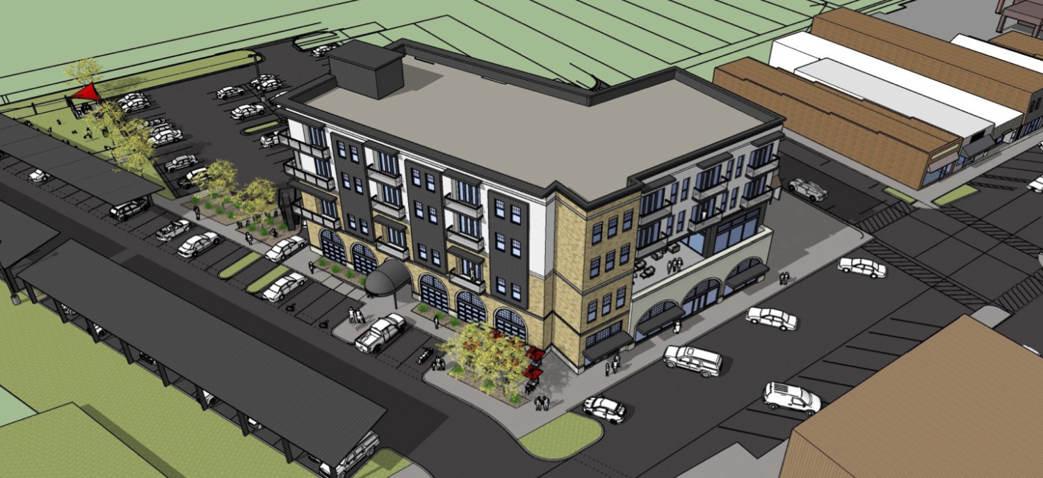 Main Street Jenks Mixed Use Project - For Lease - Paine & Associates