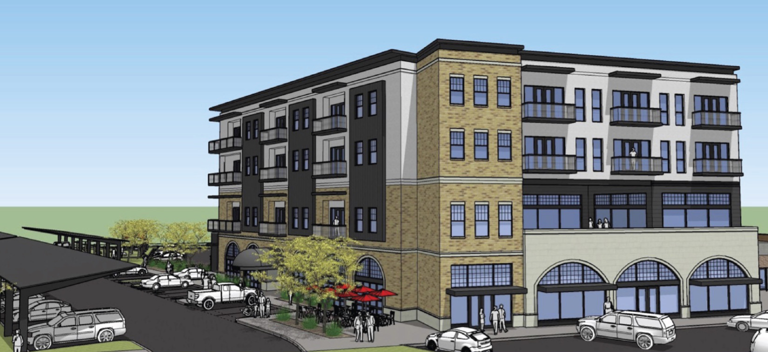 Main Street Jenks Mixed Use Project - For Lease - Paine & Associates